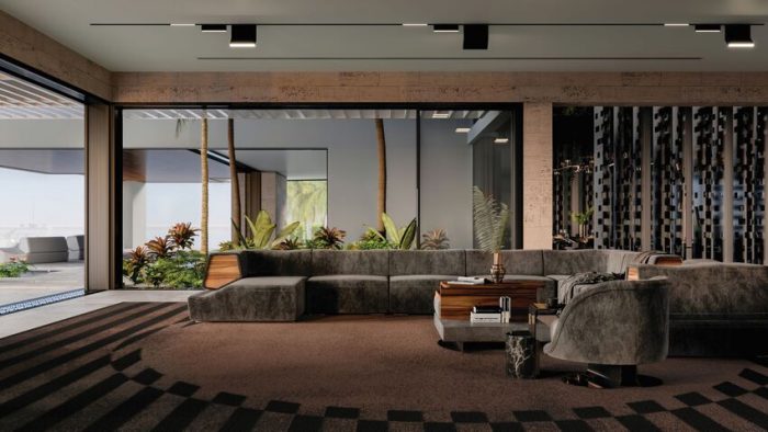 Miami Beach Villa In By Architecture Icu | Milan Design Agenda.